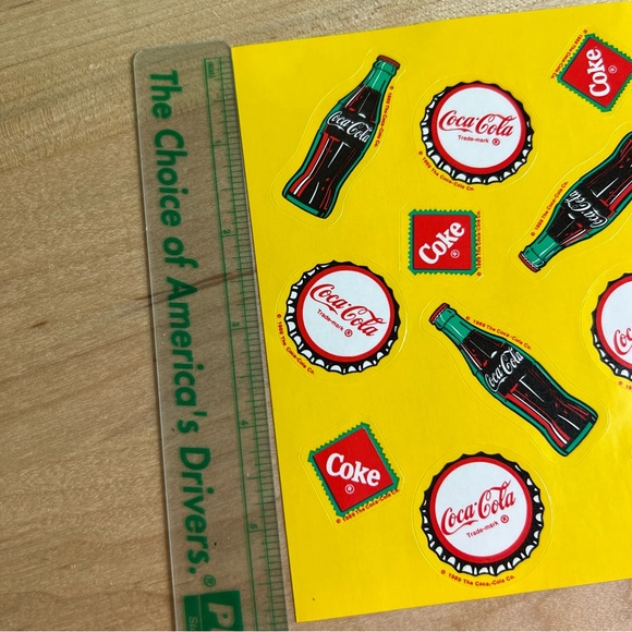 Office | Vintage Coca Cola Stickers | Poshmark